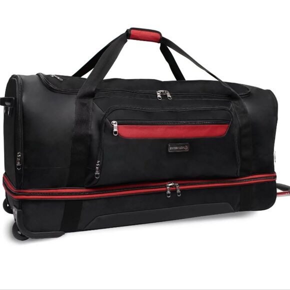 Swiss Tech | Bags | Swiss Tech Navigation 36 Drop Bottom Rolling Duffel ...